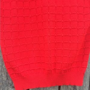 Sweaters | Vintage Red Sleeveless Sweater | Poshmark